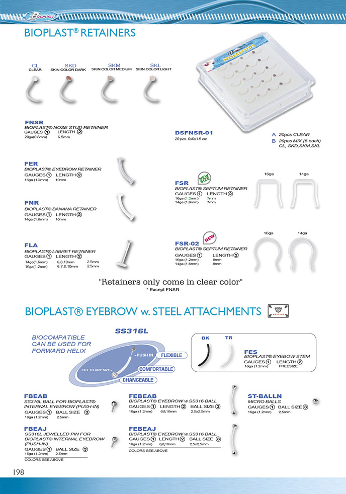 Products : Collection - Bioplast®